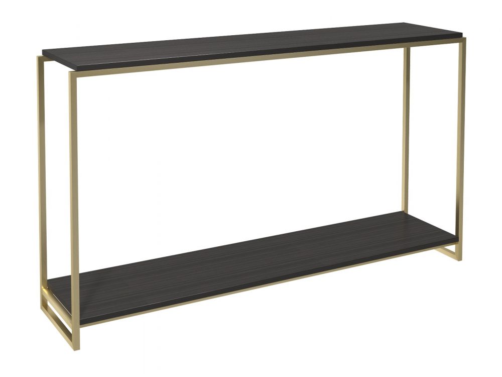 Clear Glass Brass Narrow Console Table | atelier-yuwa.ciao.jp