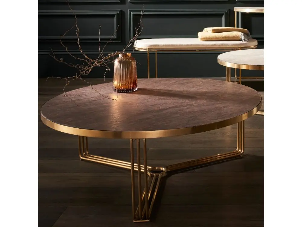 Large Circular Coffee Table