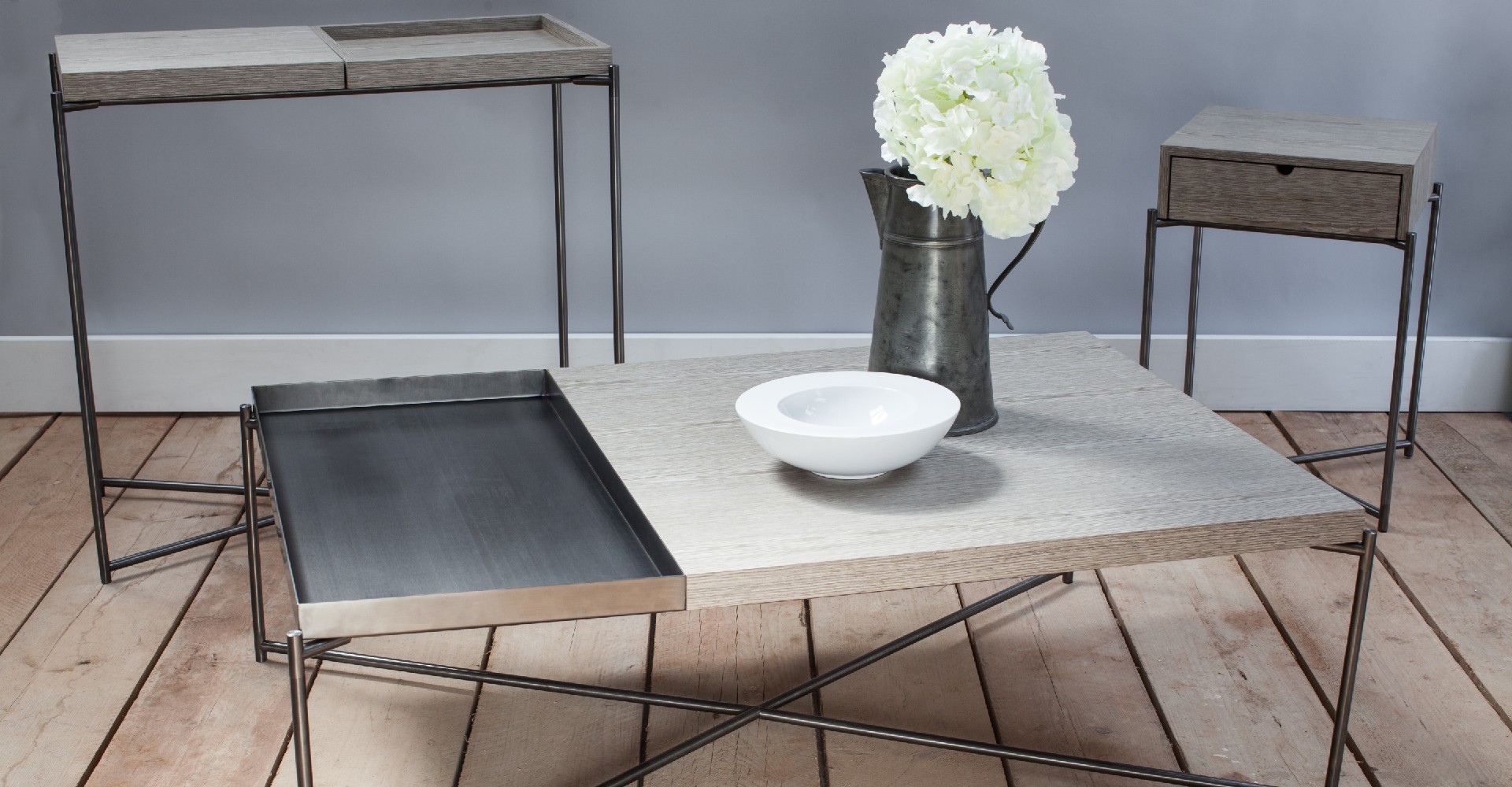 Iris Collection | Modern Vintage Style Tables | GILLMORE British Design